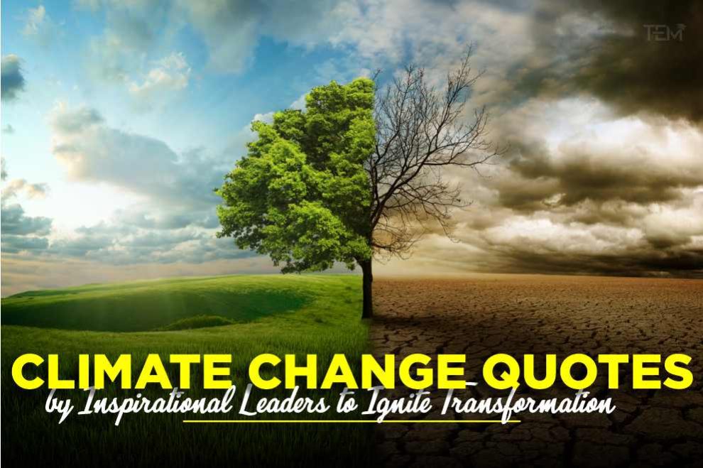 Climate Change Quotes That Inspire Action Today