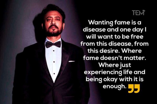 Irrfan Khan Quotes that will be Always Remembered
