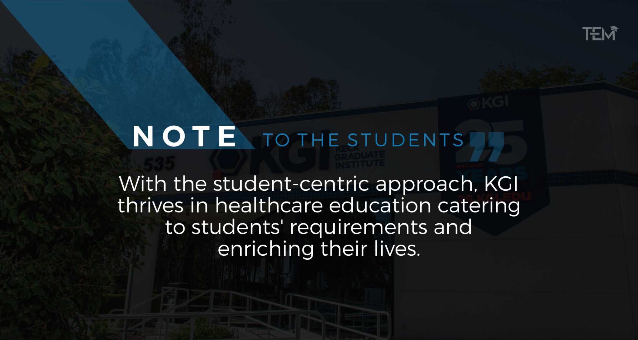 Keck Graduate Institute: Transforming Healthcare Education