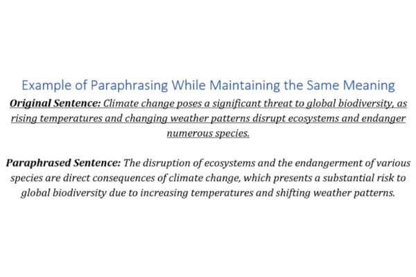 How to Paraphrase Content and Get Away With It?