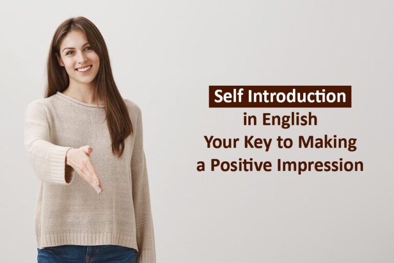 Self Introduction in English: Your Key to Making a Positive Impression