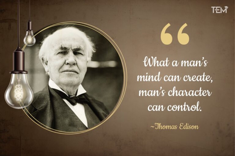 Thomas Edison Quotes: Beyond the Light Bulb & Work Ethic