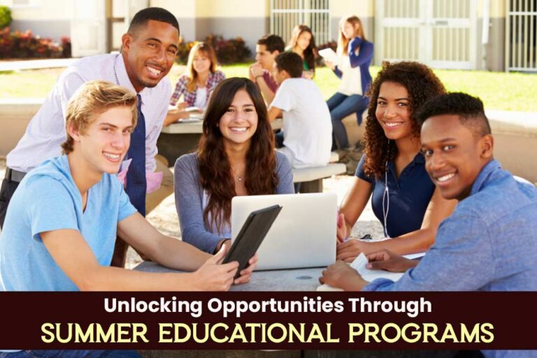 Unlocking Learning Potential: Summer Educational Programs