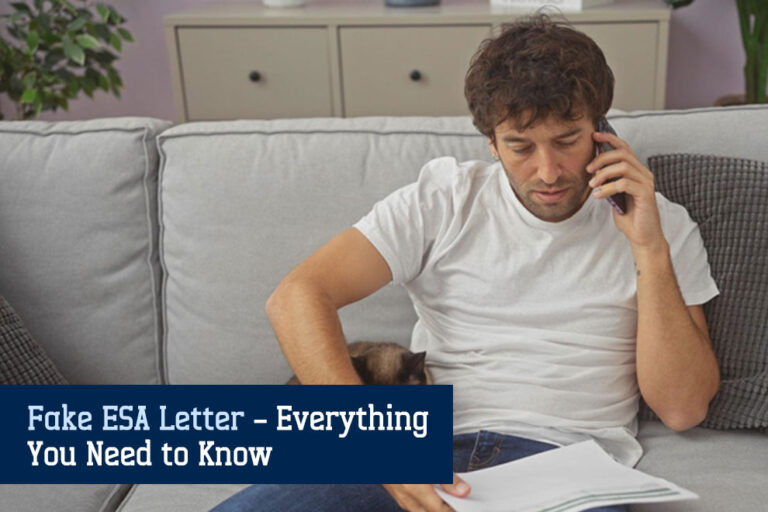 Fake ESA Letter – Everything You Need to Know